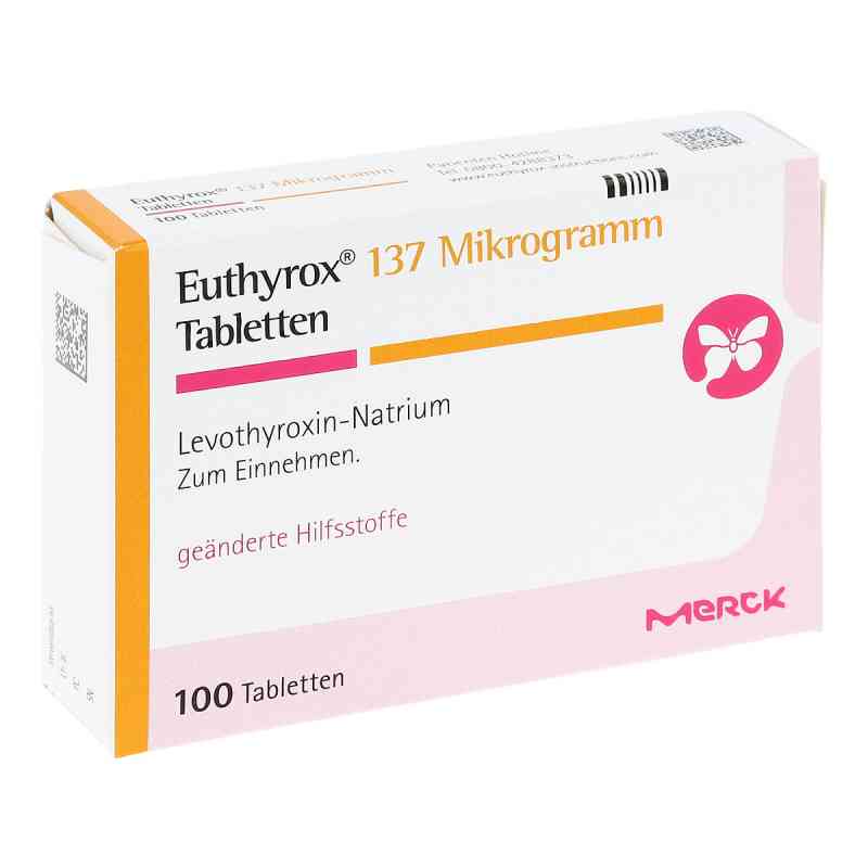 Euthyrox 137 Mikrogramm Tabletten 100 stk online kaufen
