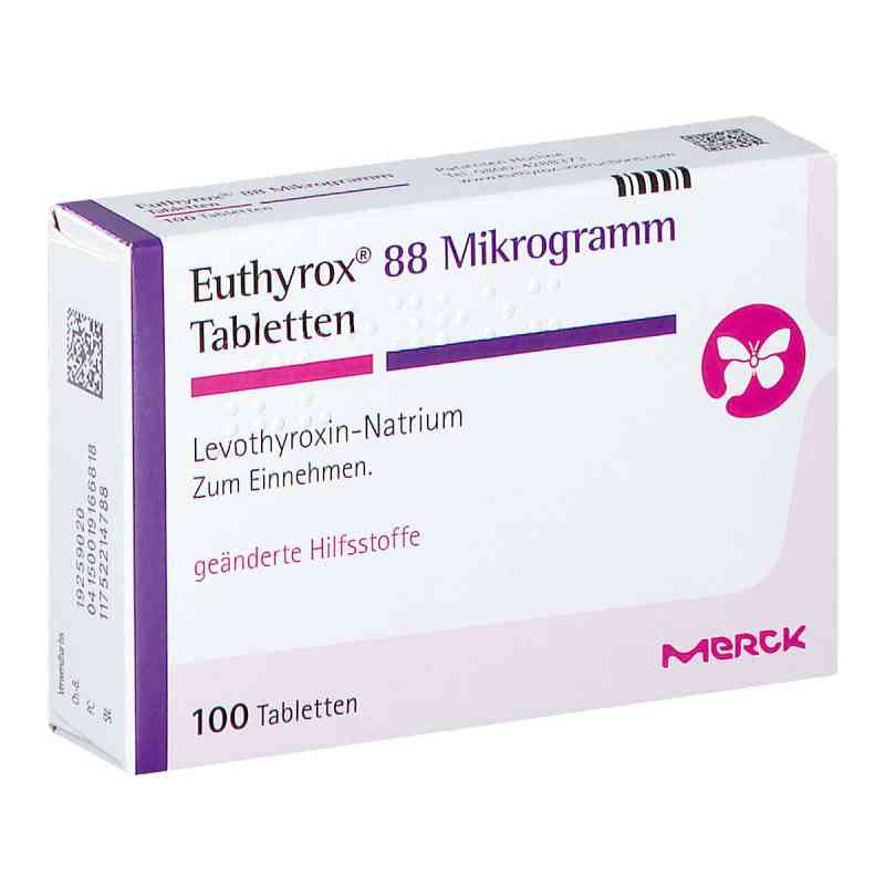 Euthyrox 88 Mikrogramm Tabletten 100 stk online kaufen