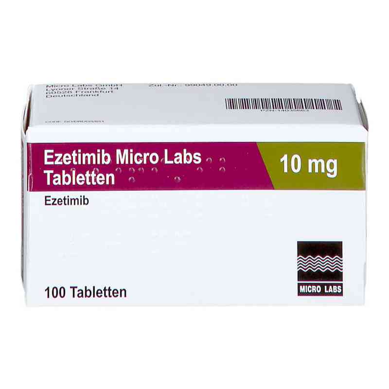 Ezetimib Micro Labs 10 mg Tabletten 100 stk online kaufen