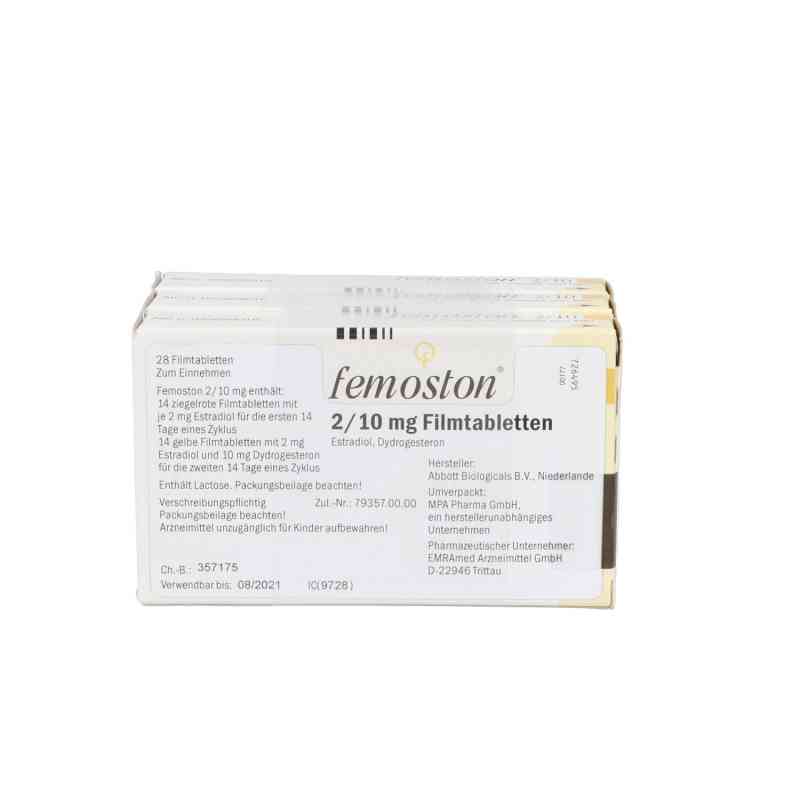Femoston 2/10 mg Filmtabletten 84 stk online kaufen
