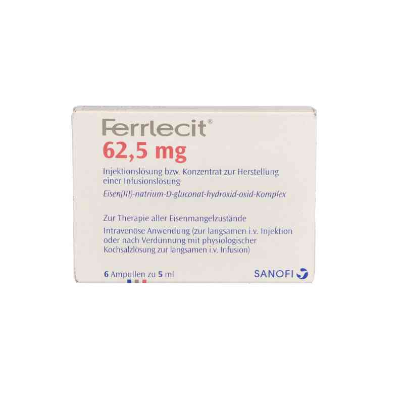 Ferrlecit 62,5 mg Ampullen 6X5 ml online kaufen