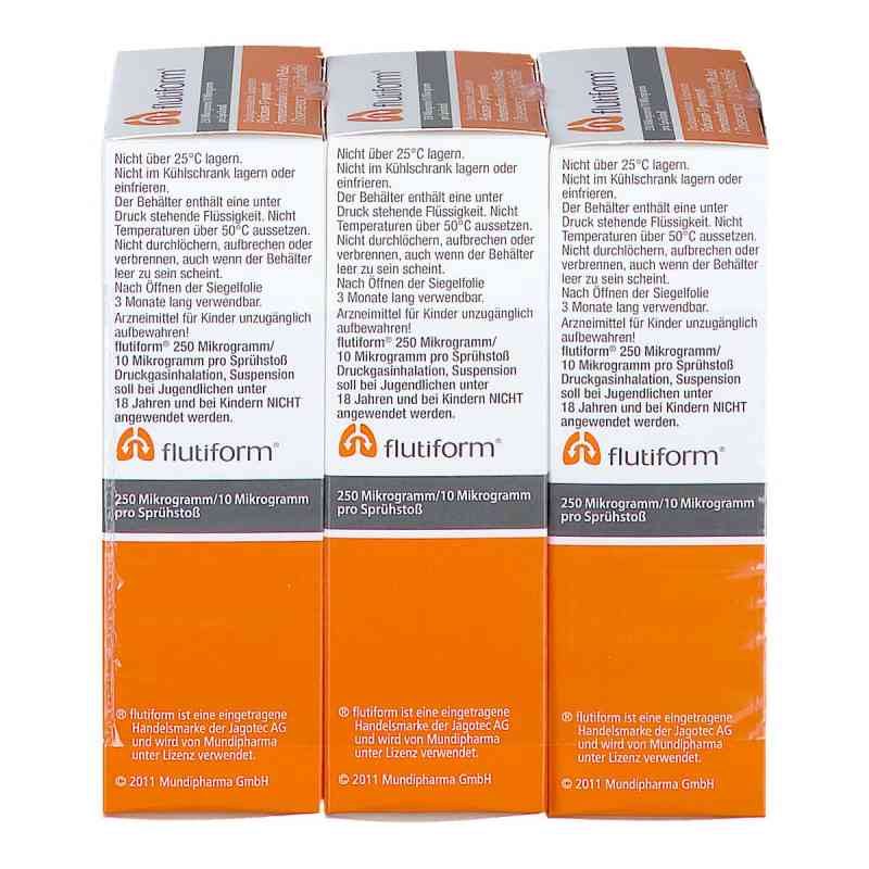 Flutiform 250 [my]g/10 [my]g 3x120 Hub Dosieraeros 3 stk