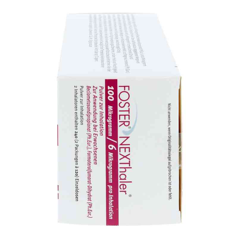 Foster Nexthaler 100/6 [my]g 120 Ed Inhalationspul 2 stk