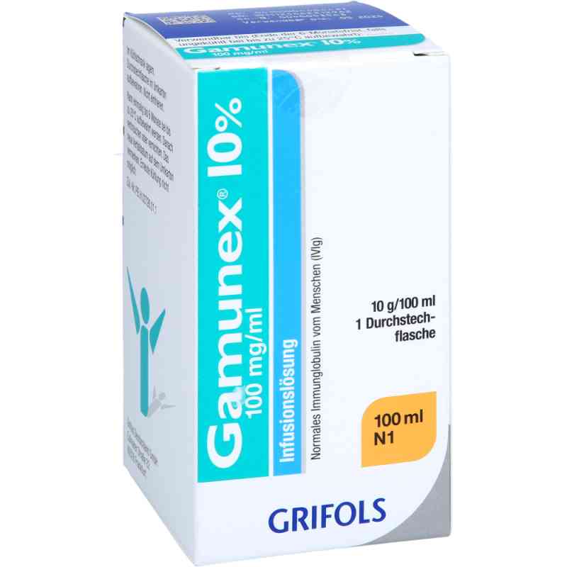 Gamunex 10% 100 Ml Infusionslösung Durchstechfla. 100 ml