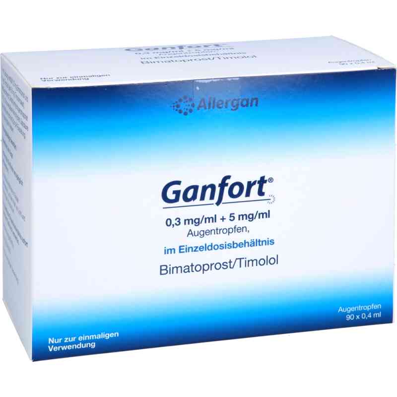 GANFORT 0,3mg/ml + 5mg/ml Augentropfen 90X0.4 ml