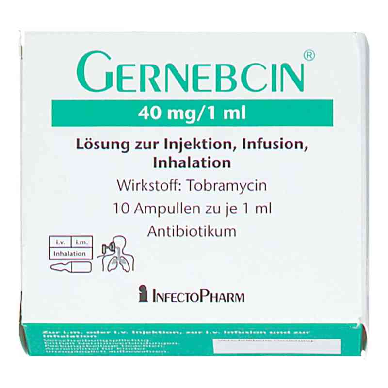 Gernebcin 40 mg/1 ml Lösung zur, zum inj./inf./inhalat. 10X1 ml