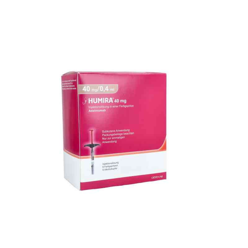 Humira 40 mg/0,4 ml Injektionslösung in Fertigspritze 6 stk