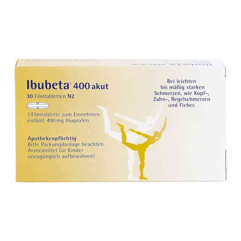 Ibubeta 400 Akut Filmtabletten 30 stk online kaufen