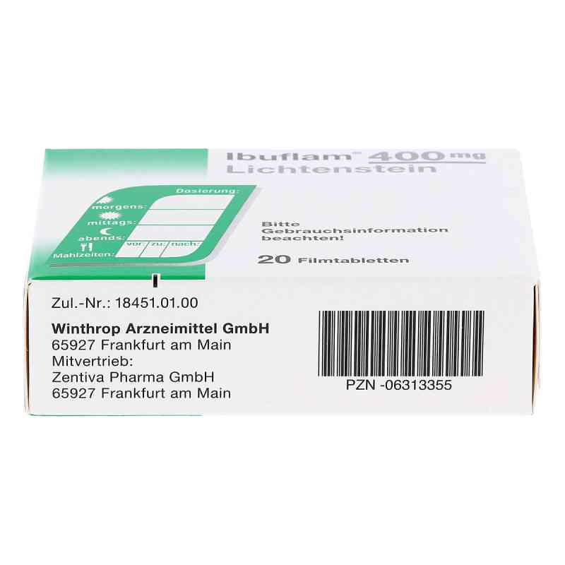 Ibuflam 400mg Lichtenstein 20 stk online kaufen