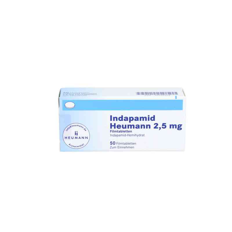 Indapamid Heumann 2,5 mg Filmtabletten 50 stk online kaufen