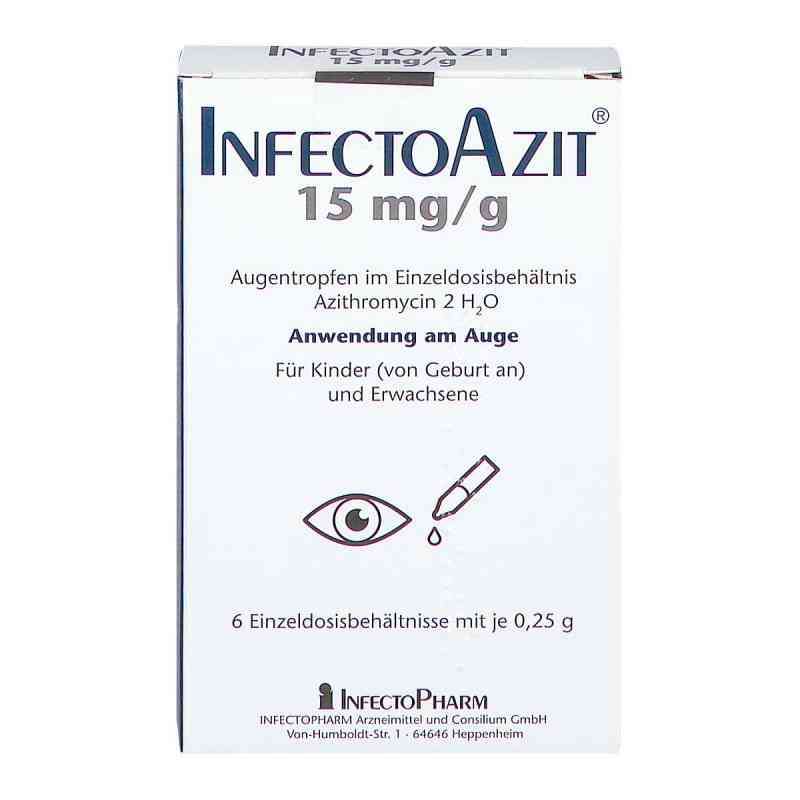 Infectoazit 15mg/g Augentropfen i. Einzeldosisbeh. 6X0.25 g