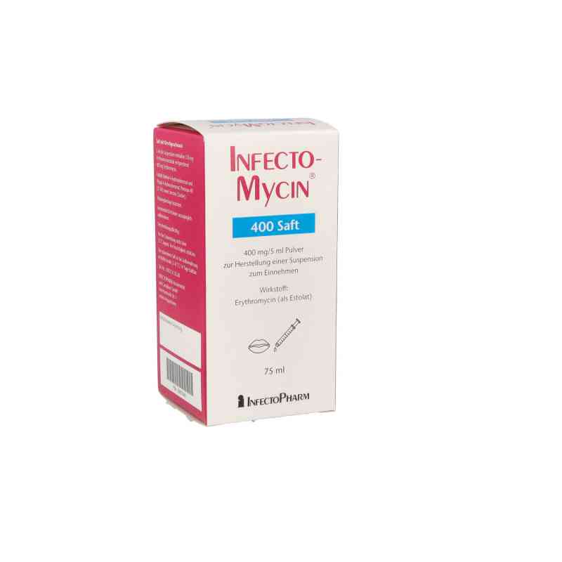 Infectomycin 400 Saft Pulv.z.herst.e.susp.z.einn. 75 ml