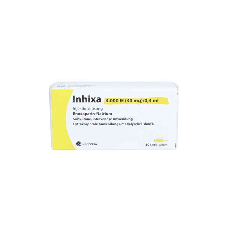 Inhixa 4.000 I.e. 40 mg/0,4 ml iniecto lsg.i.e.f.-spr. 10 stk