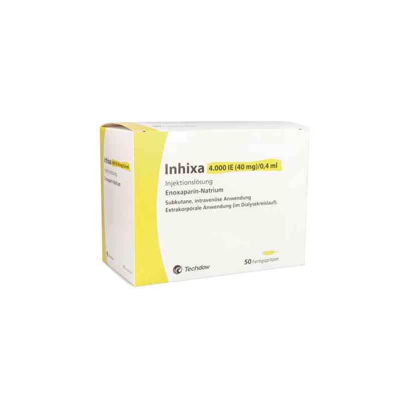 Inhixa 4.000 I.e. 40 mg/0,4 ml iniecto lsg.i.e.f.-spr. 50 stk