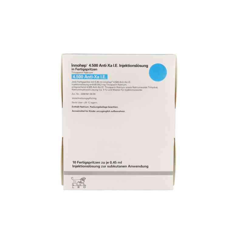 Innohep 4.500 Anti-xa I.e. 0,45ml Fertigspritzen 10 stk