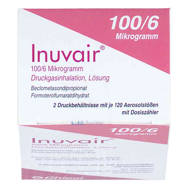 INUVAIR 100/6 Mikrogramm 2 stk online kaufen