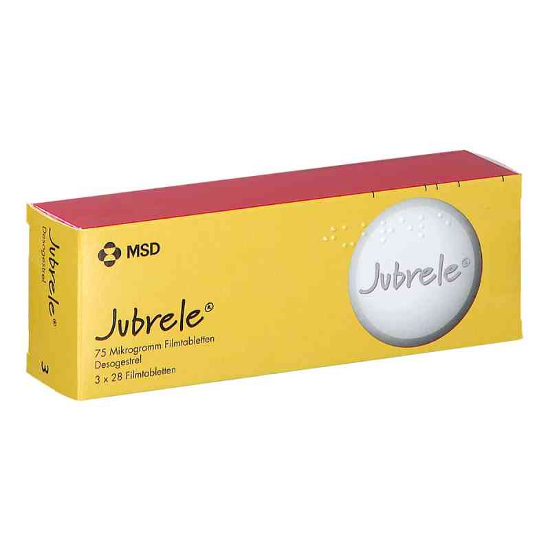 Jubrele 75 Mikrogramm Filmtabletten Desogestrel 3X28 stk