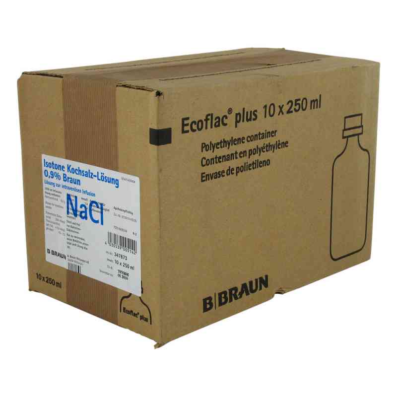 Kochsalzlösung 0,9% Ecoflac Plus 10X250 ml online kaufen