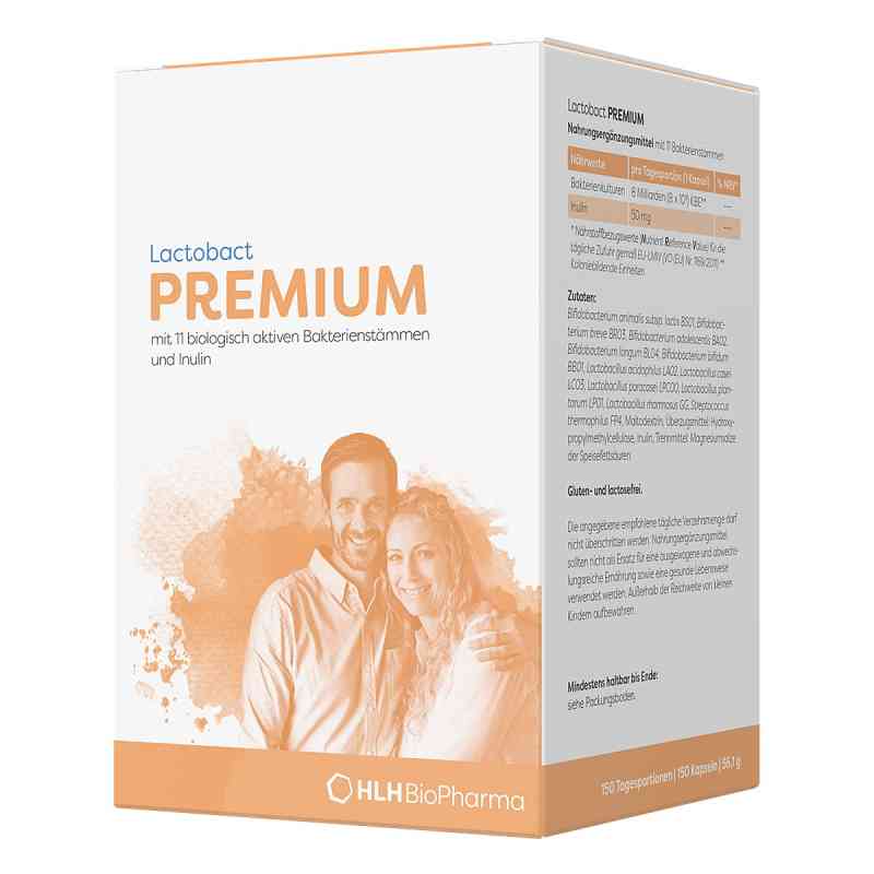 Lactobact PREMIUM Darm-Probiotikum mit Inulin Kapseln 150 stk
