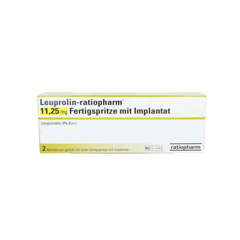 Leuprolin-ratiopharm 11,25 Mg Fertigspritze mit implant. 2 stk