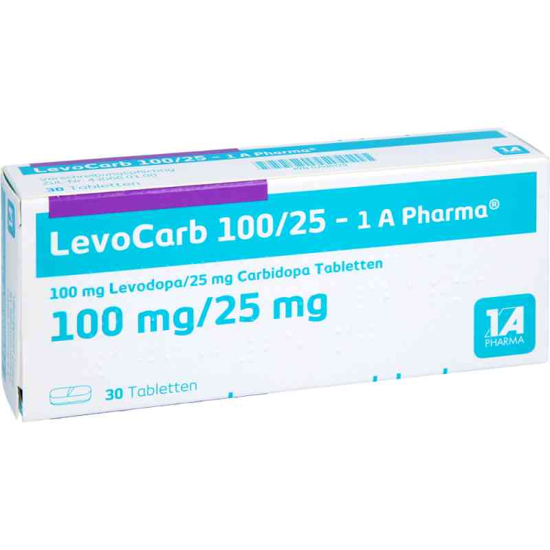 LevoCarb 100/25-1A Pharma 30 stk online kaufen