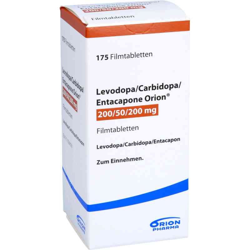 Levodopa/Carbidopa/Entacapone 200mg/50mg/200mg 175 stk
