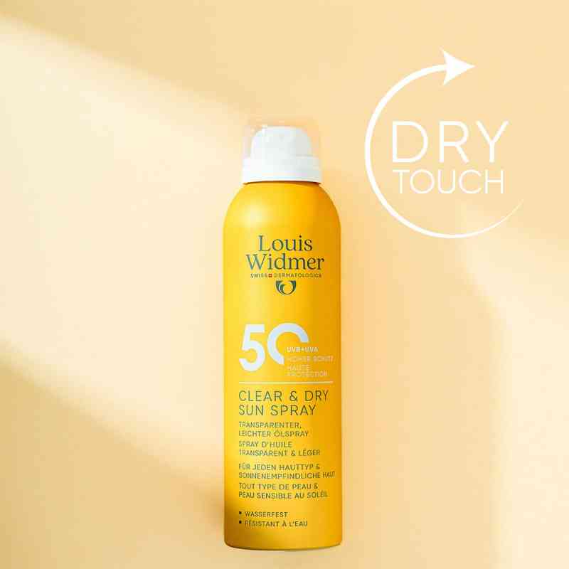 Louis Widmer Clear & Dry Sun Spray 50 200 ml online kaufen
