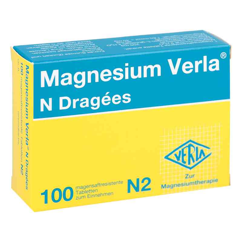 Magnesium Verla N Dragees 100 stk online kaufen