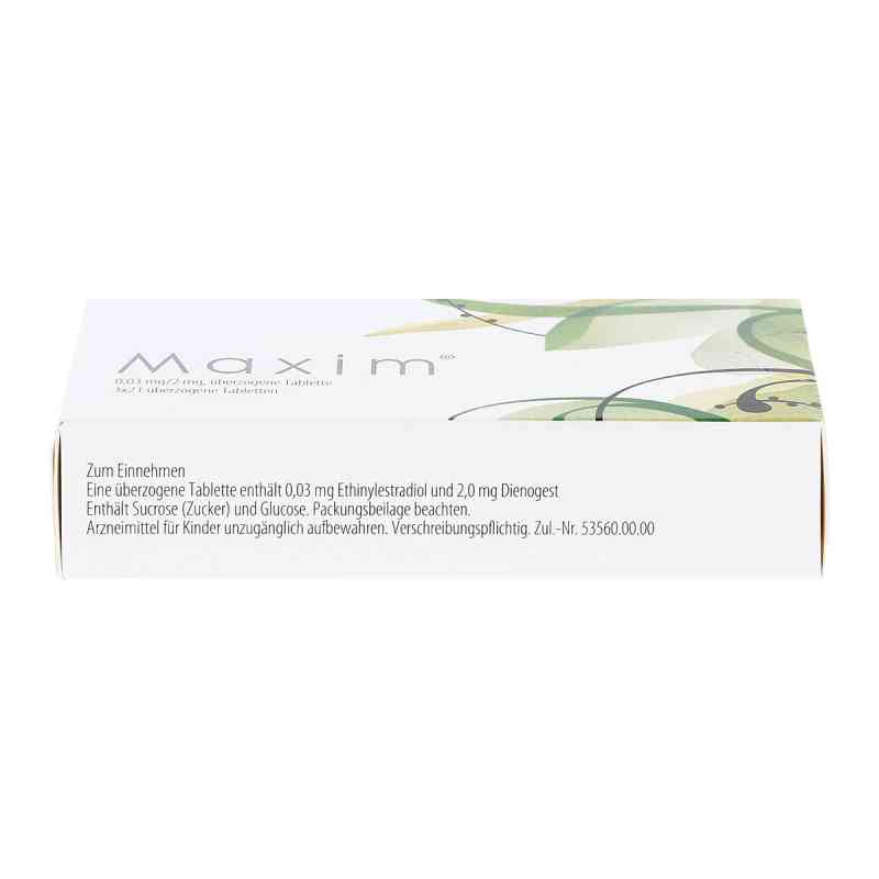 Maxim 0,030 mg/2 mg überzogene Tabletten 63 stk
