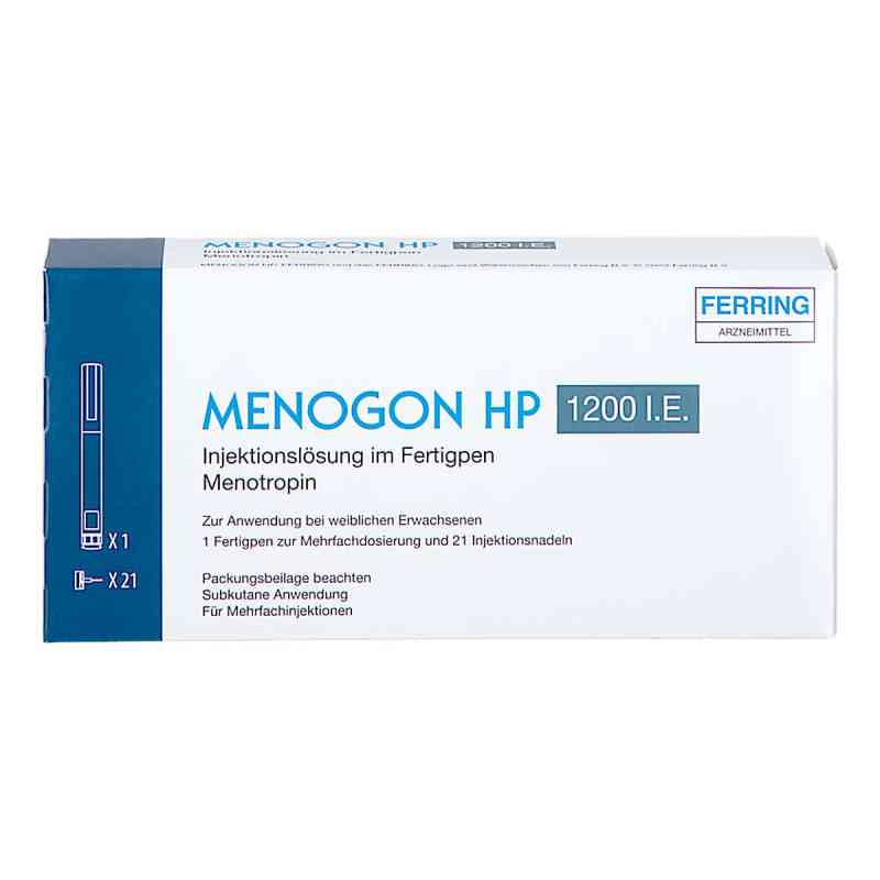 Menogon Hp 1200 I.e. iniecto -lsg.in Einem Fertigpen 1 stk