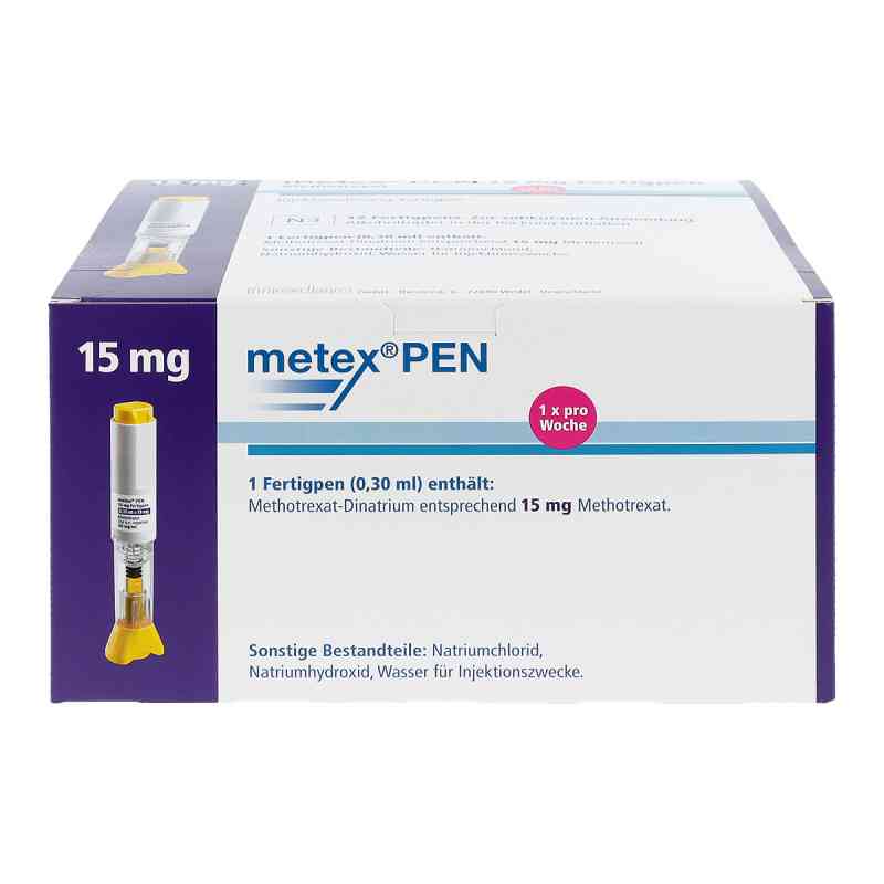 Metex Pen 15 mg Injektionslösung i.e.Fertigpen 12 stk