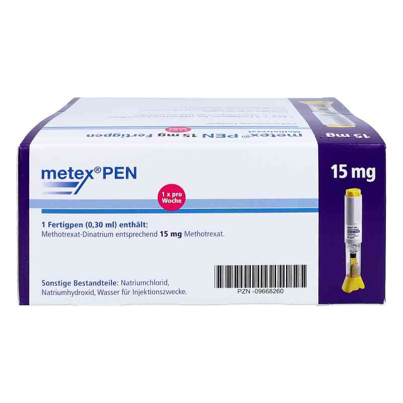 Metex Pen 15 mg Injektionslösung i.e.Fertigpen 6 stk