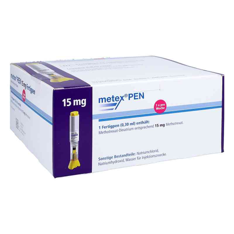 Metex Pen 15 mg Injektionslösung i.e.Fertigpen 6 stk