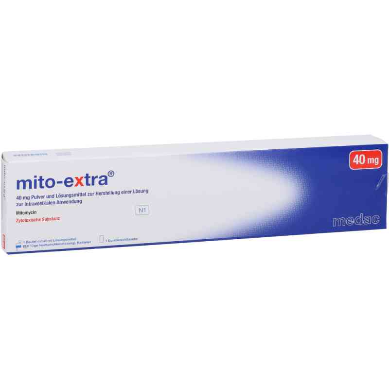 Mito-extra 40 mg mit Instillationssys.u.Blasenkath. 1 stk