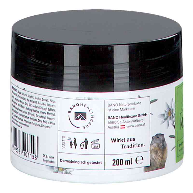 Murmelin Arlberger Murmeltiersalbe 200 ml online kaufen