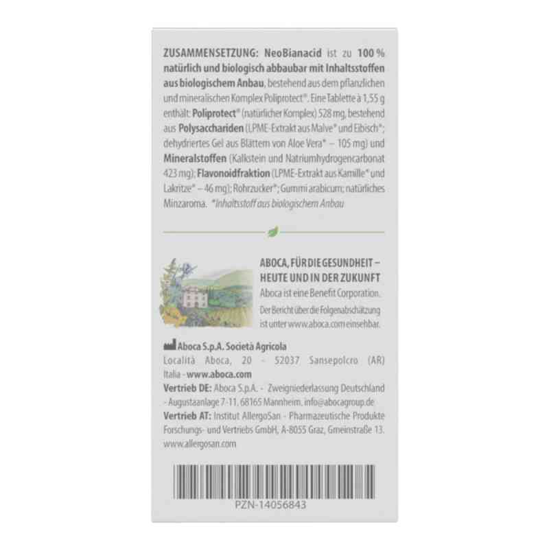 NeoBianacid Lutschtabletten Minzgeschmack bei Sodbrennen 14 stk