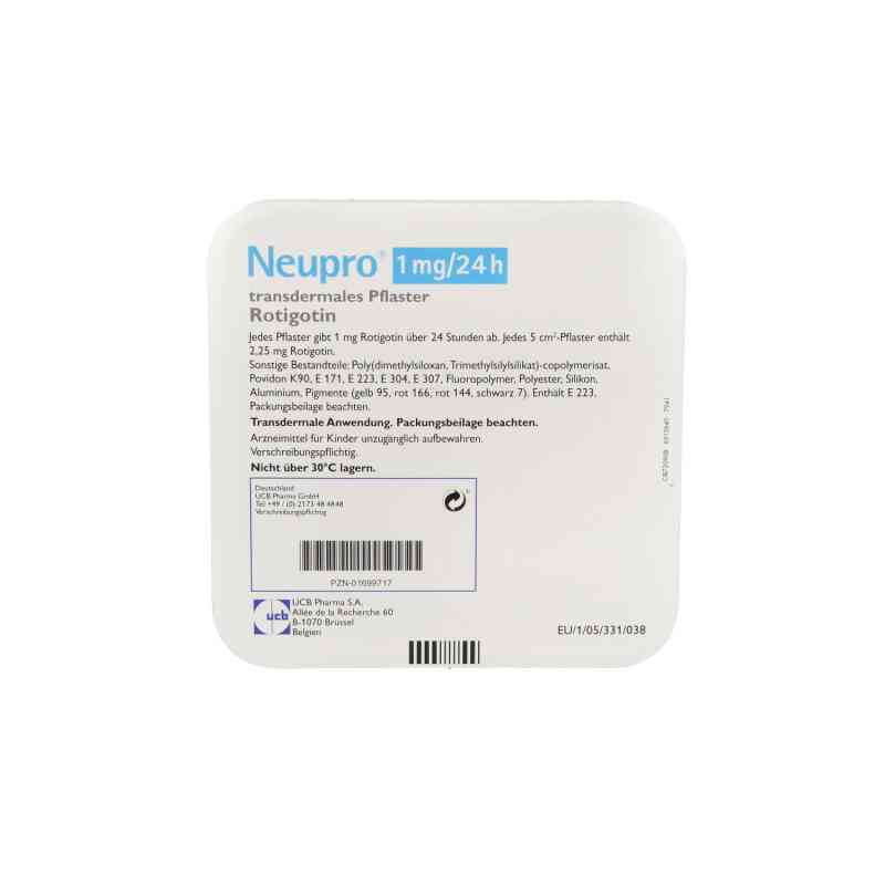 Neupro 1 mg/24 h transdermale Pflaster 7 stk online kaufen