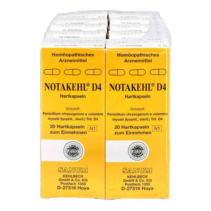 Notakehl D4 Kapseln 10X20 stk online kaufen
