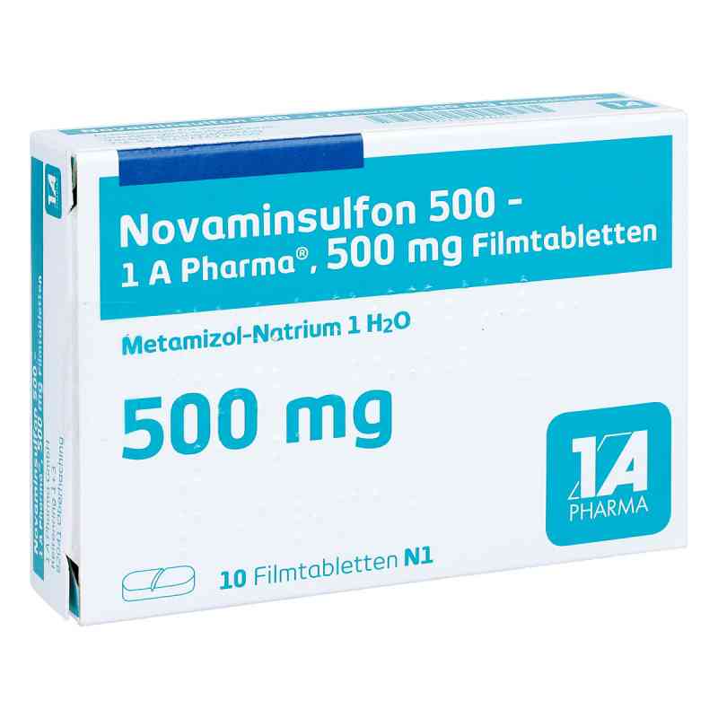 Novaminsulfon 500-1A Pharma 10 stk online kaufen