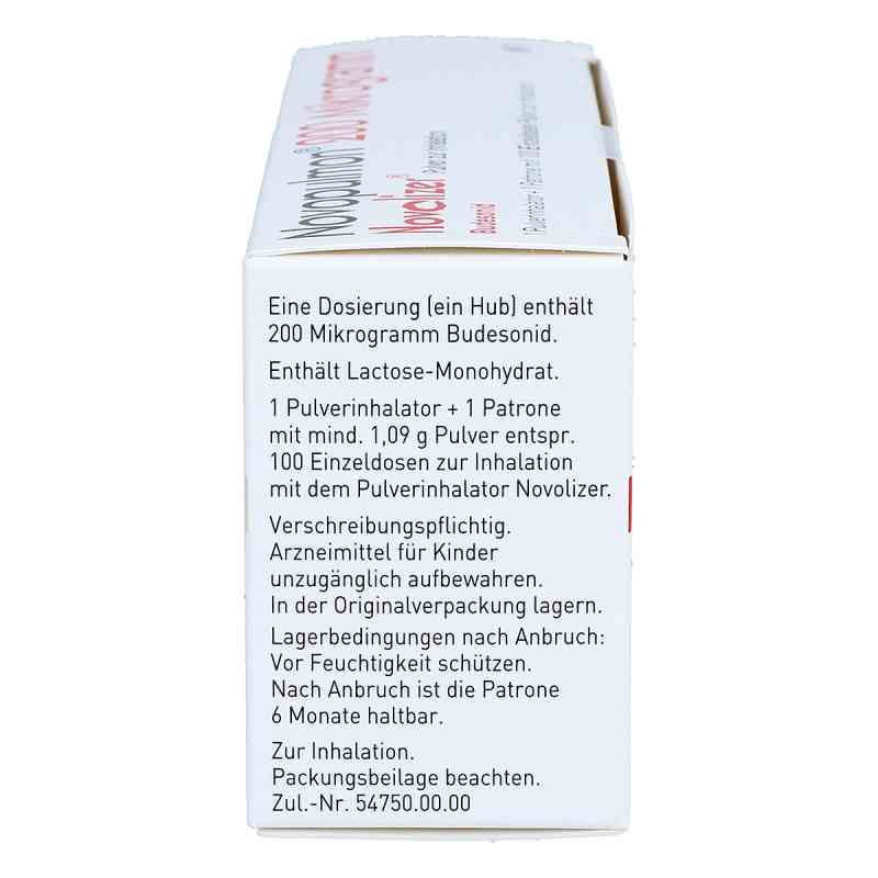 Novopulmon 200 [my]g Novolizer Inhal.+patr.1x100 E 1X100 stk
