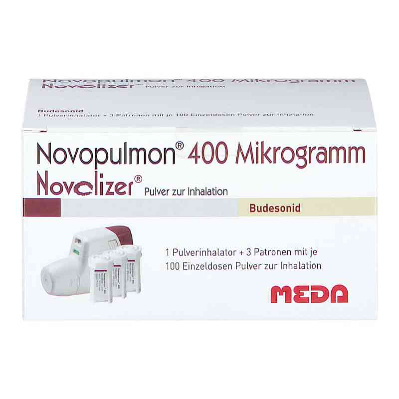 Novopulmon 400 [my]g Novolizer Inhal.+patr.3x100 E 3X100 stk