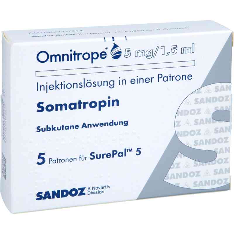 Omnitrope 5 mg/1,5 ml Injektionslösung für SurePal 5 stk