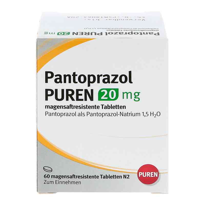 Pantoprazol Puren 20 mg magensaftresistent Tabletten 60 stk