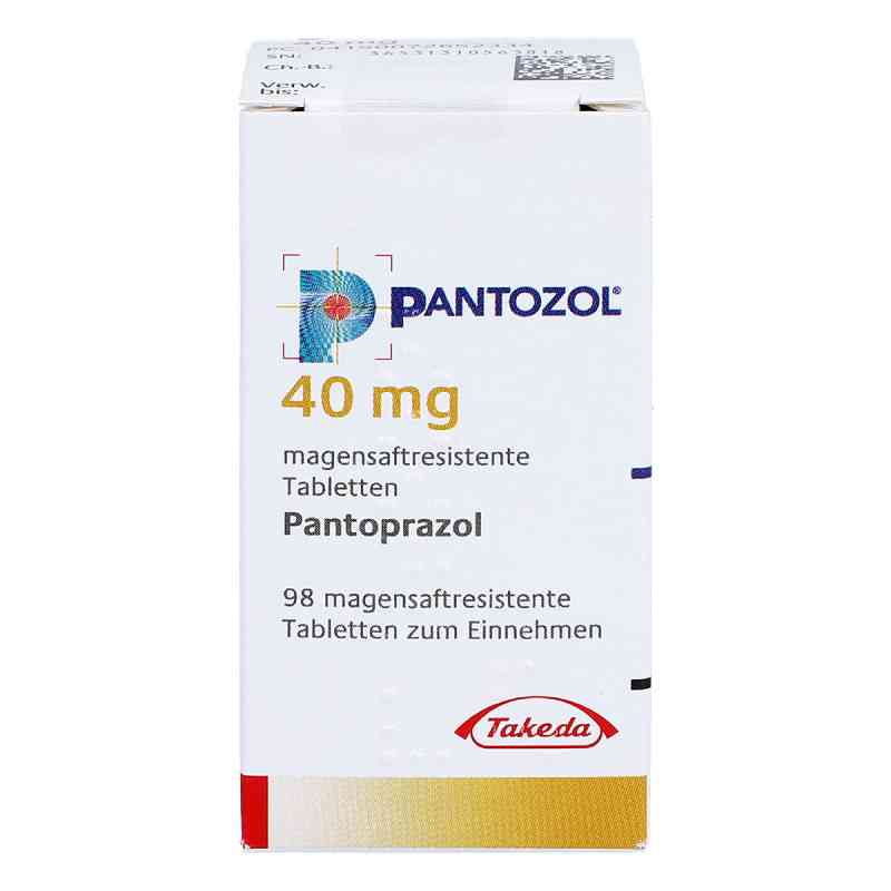 Pantozol 40 mg magensaftresistente Tabletten 98 stk