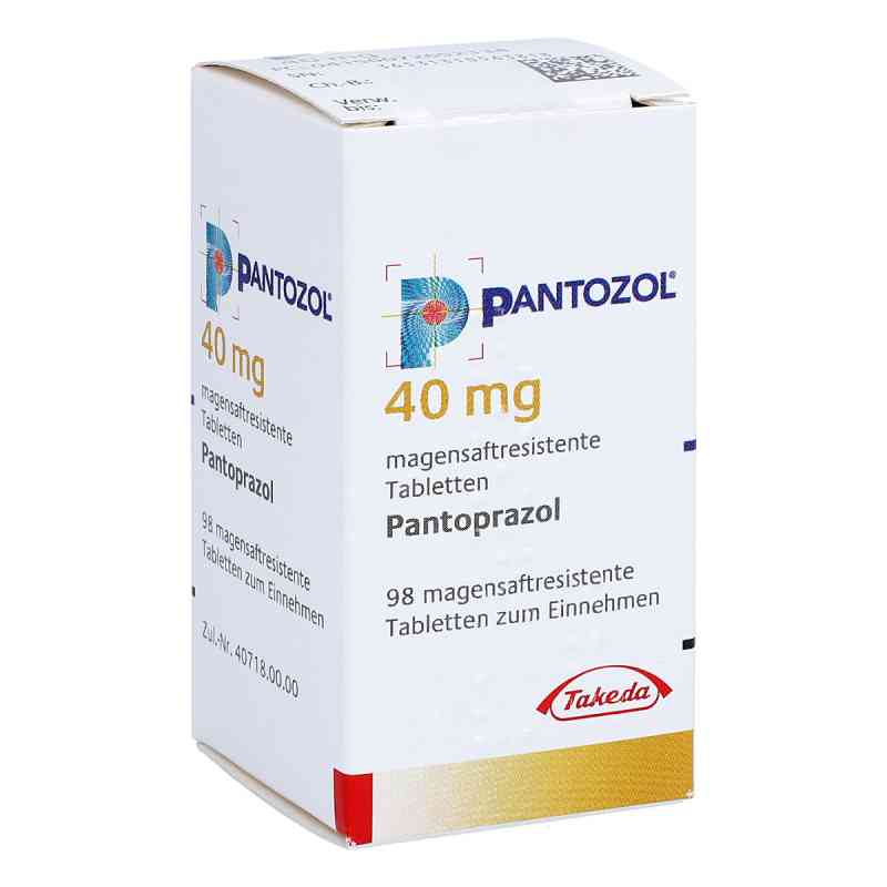 Pantozol 40 mg magensaftresistente Tabletten 98 stk