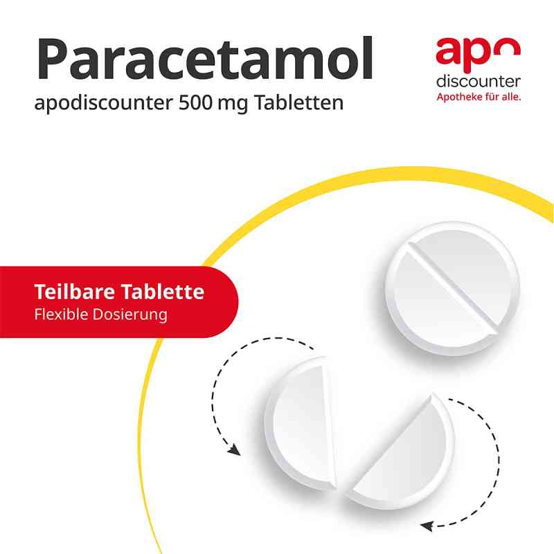 Paracetamol 500 mg von apodiscounter 20 stk online kaufen