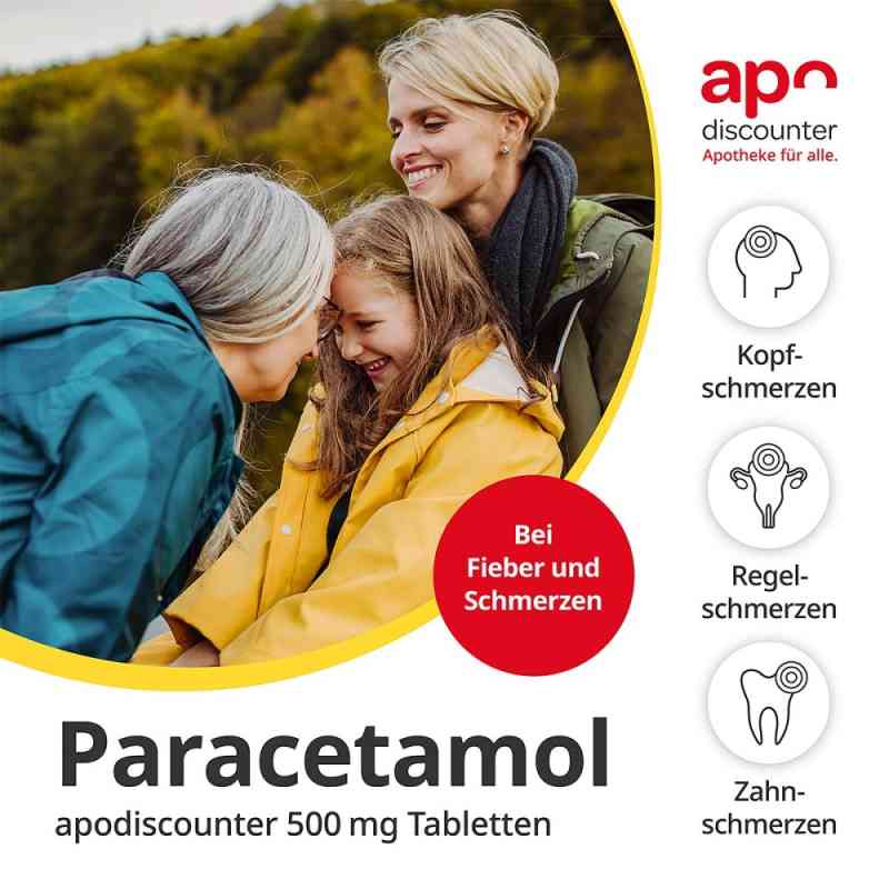 Paracetamol 500 mg (3x20 Stk) günstig bei apo.com