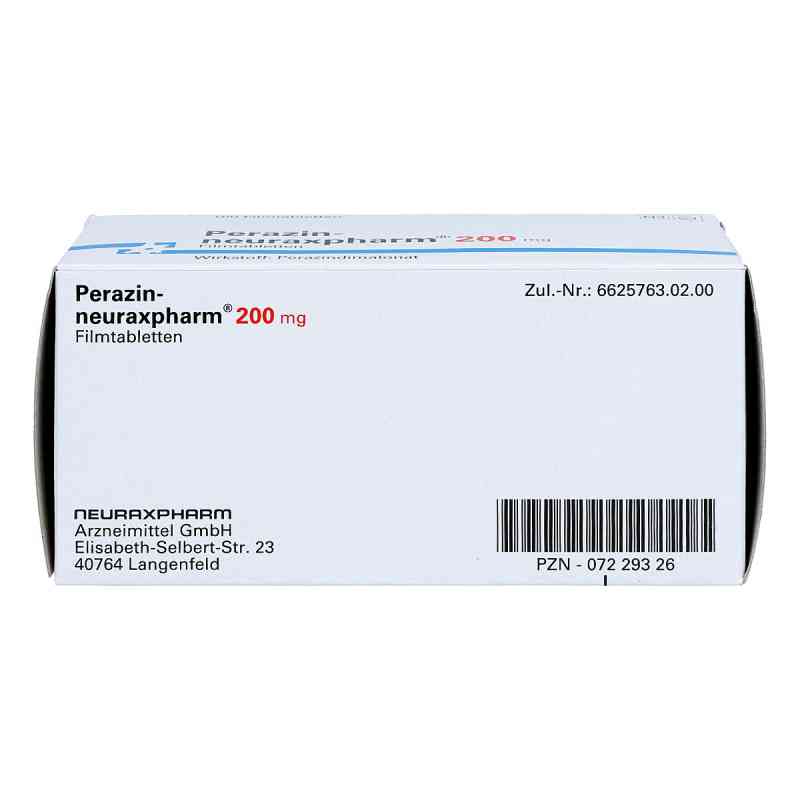 Perazin neuraxpharm 200 mg Filmtabletten 100 stk