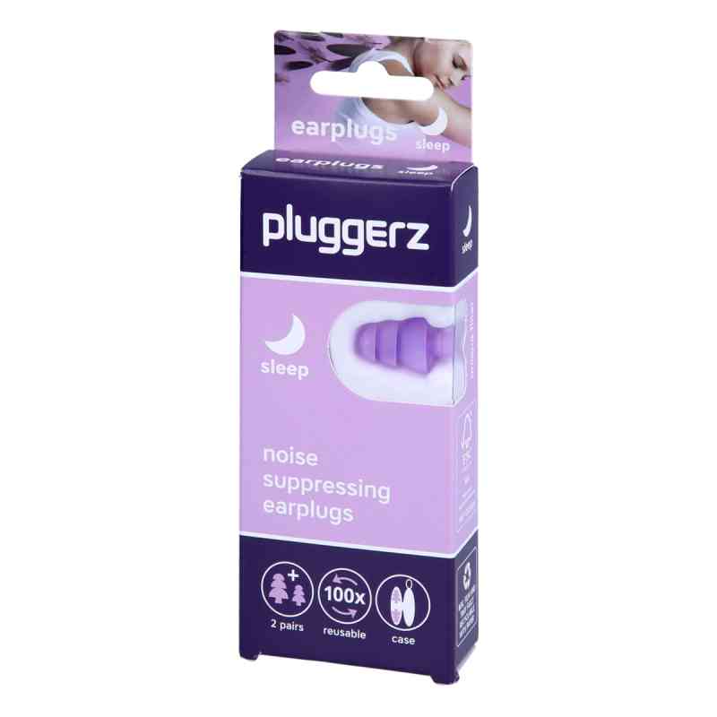 Pluggerz earplugs sleep Erwachsene & Kids 2X2 stk