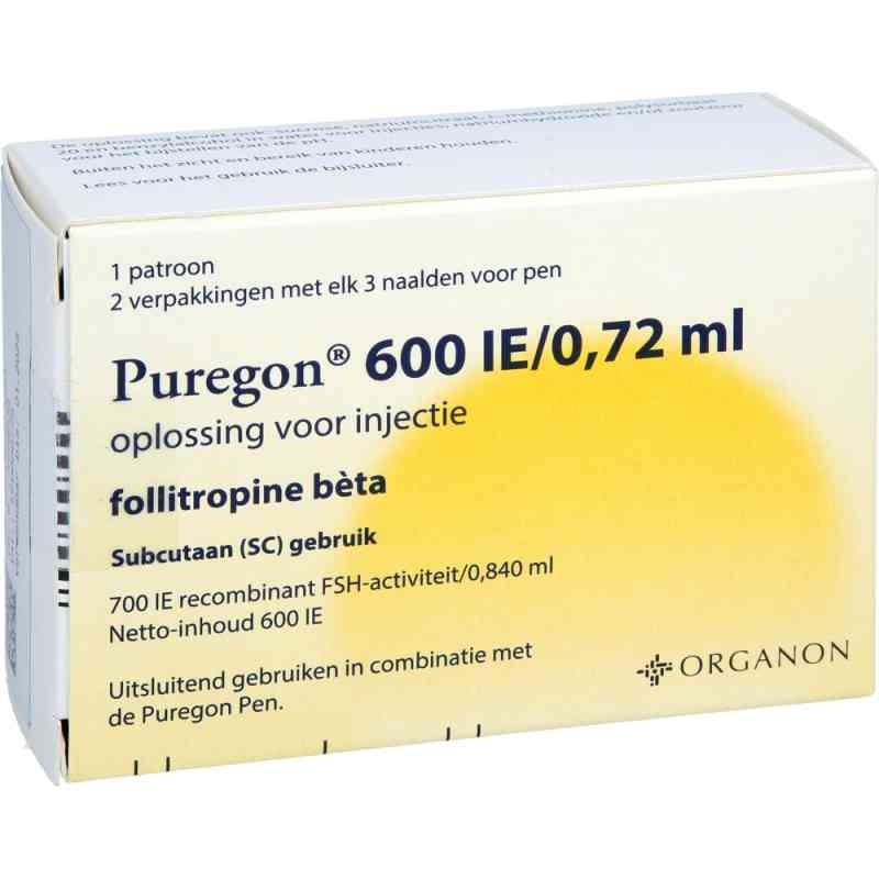 Puregon 600 I.e./0,72 Ml Injekt.-lsg.i.pat.+6 Nad. 1 stk